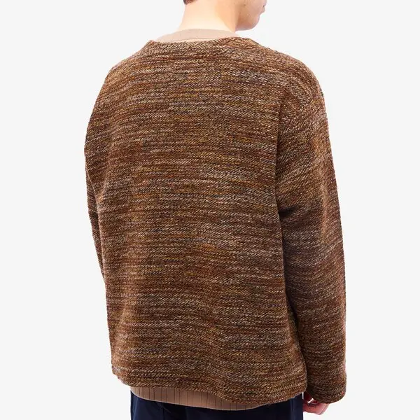 トップス ENGINEERED GARMENTS Knit Cardigan Engineered Garments Knit Cardigan, Grey – Glasswing